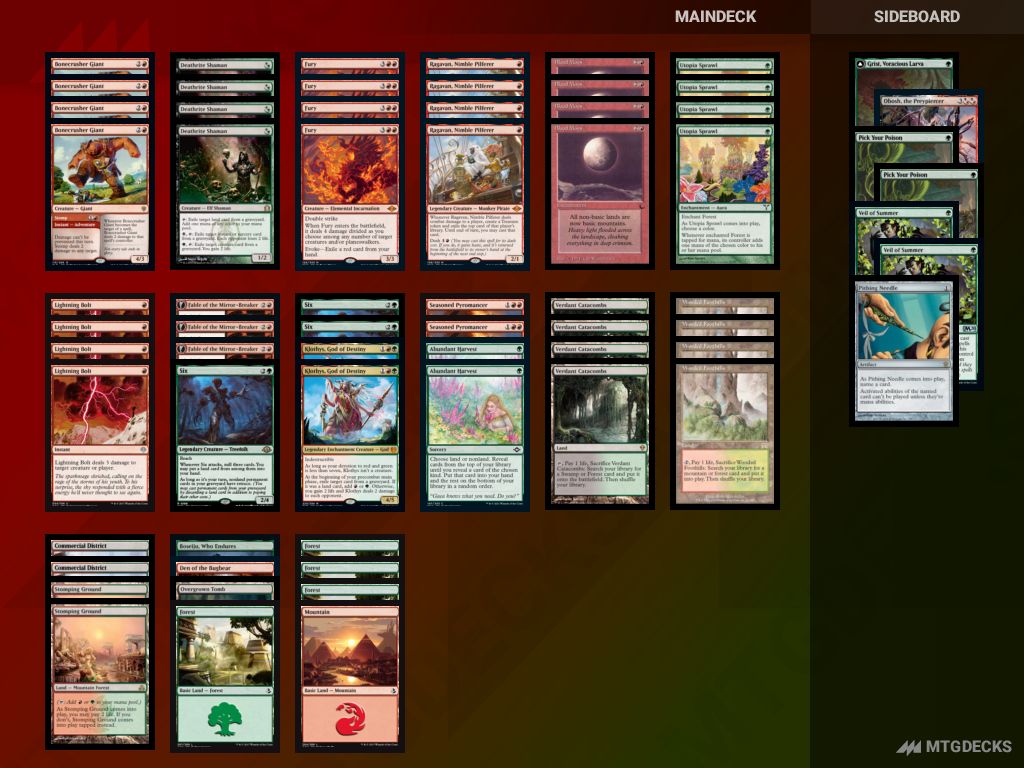 MTG Timeless Gruul Midrange top decks • MTG DECKS