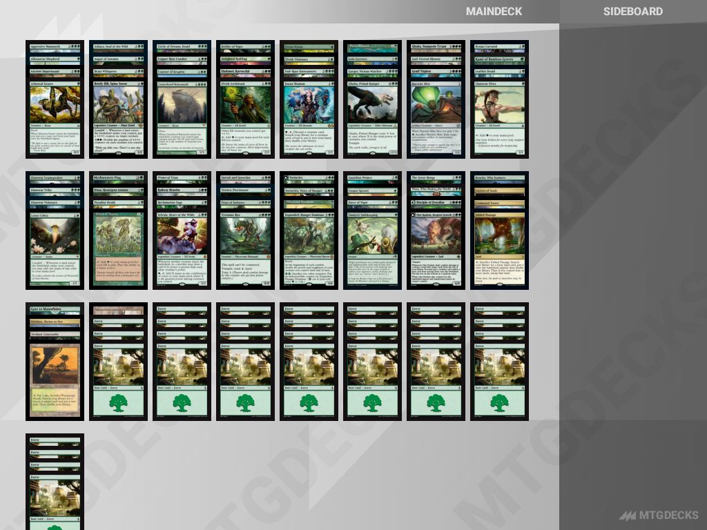 Arena Historic-Brawl BIG CREATURE - BIG FUN deck by JoeBro • MTG DECKS