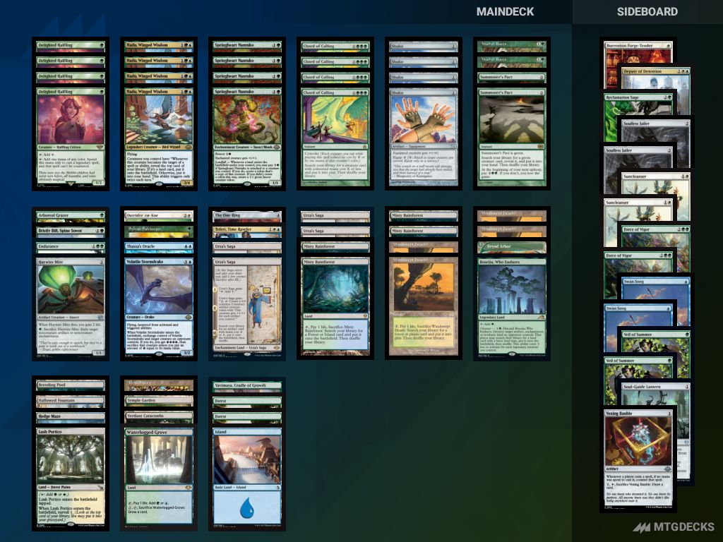 Modern Nadu Shuko Combo deck by AG67 • MTG DECKS