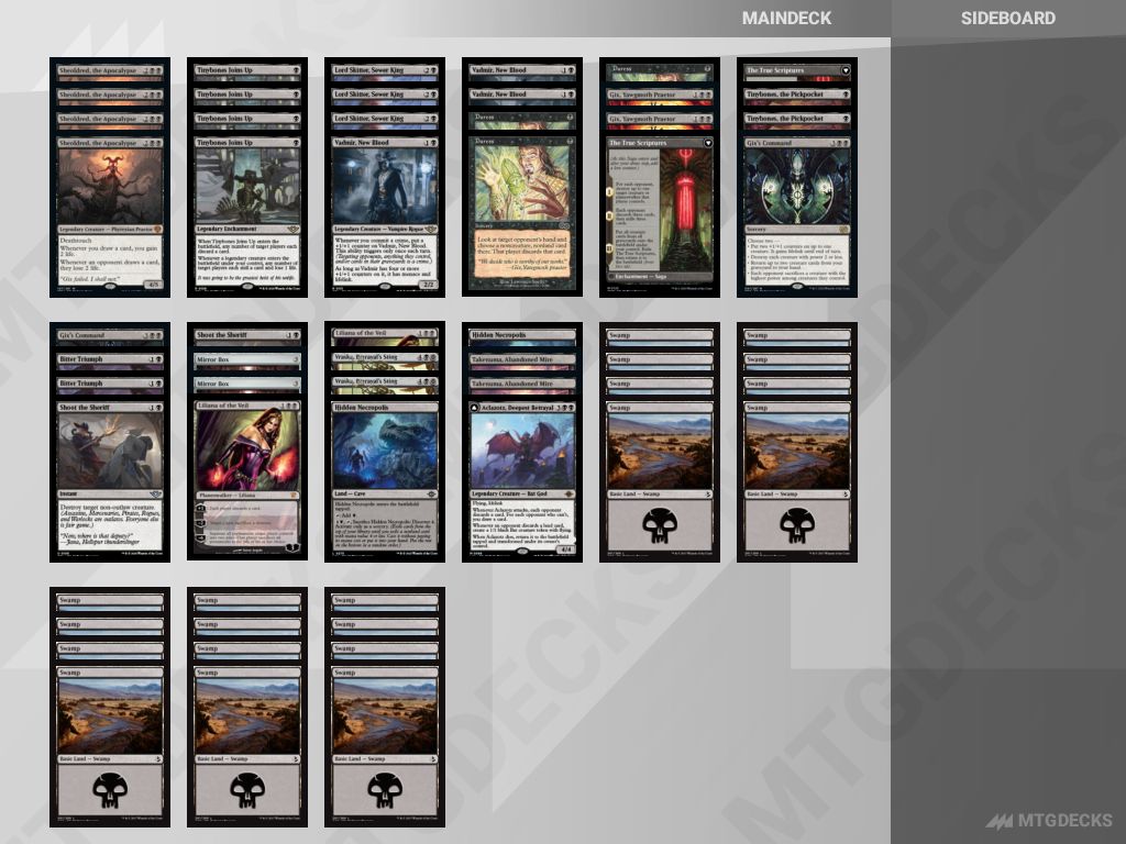 Arena Standard Tiny Mirror deck by Fleshgrafter • MTG DECKS