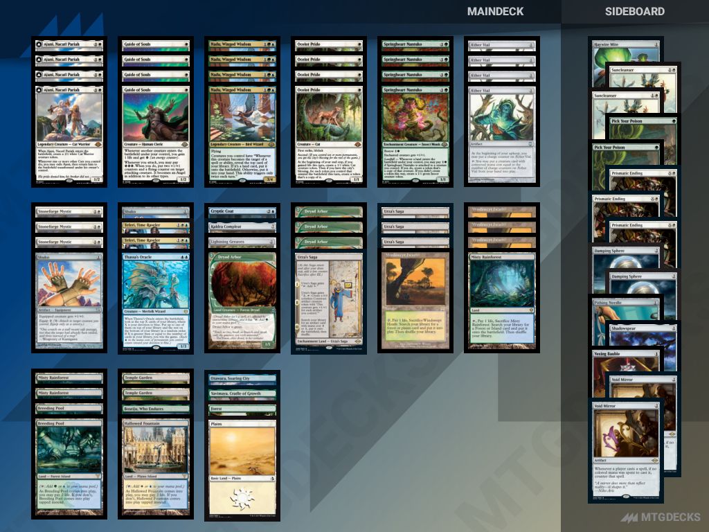 Modern Nadu Shuko Combo deck by 420PrayIt • MTG DECKS
