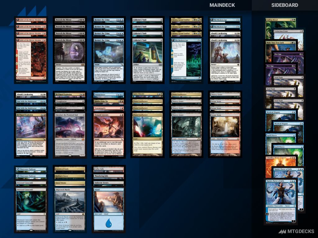 MTG Pioneer Grixis Transmogrify top decks • MTG DECKS