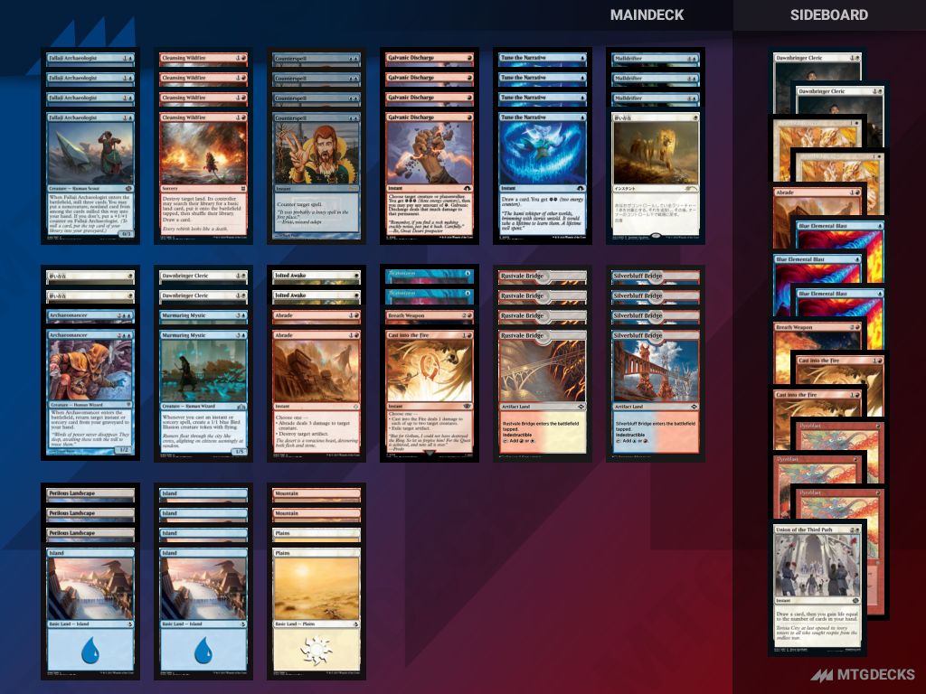 Pauper Jeskai Energy Ephemerate deck by Jakob K • MTG DECKS