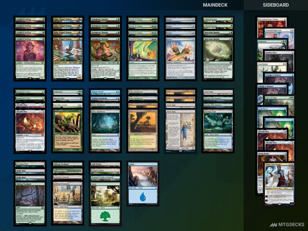 Modern Nadu Shuko Combo deck by akimatt • MTG DECKS