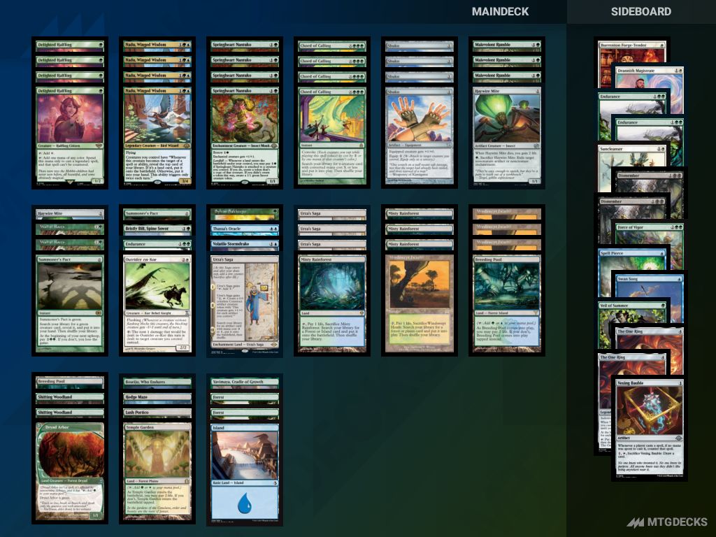 Modern Nadu Shuko Combo deck by SanPop • MTG DECKS