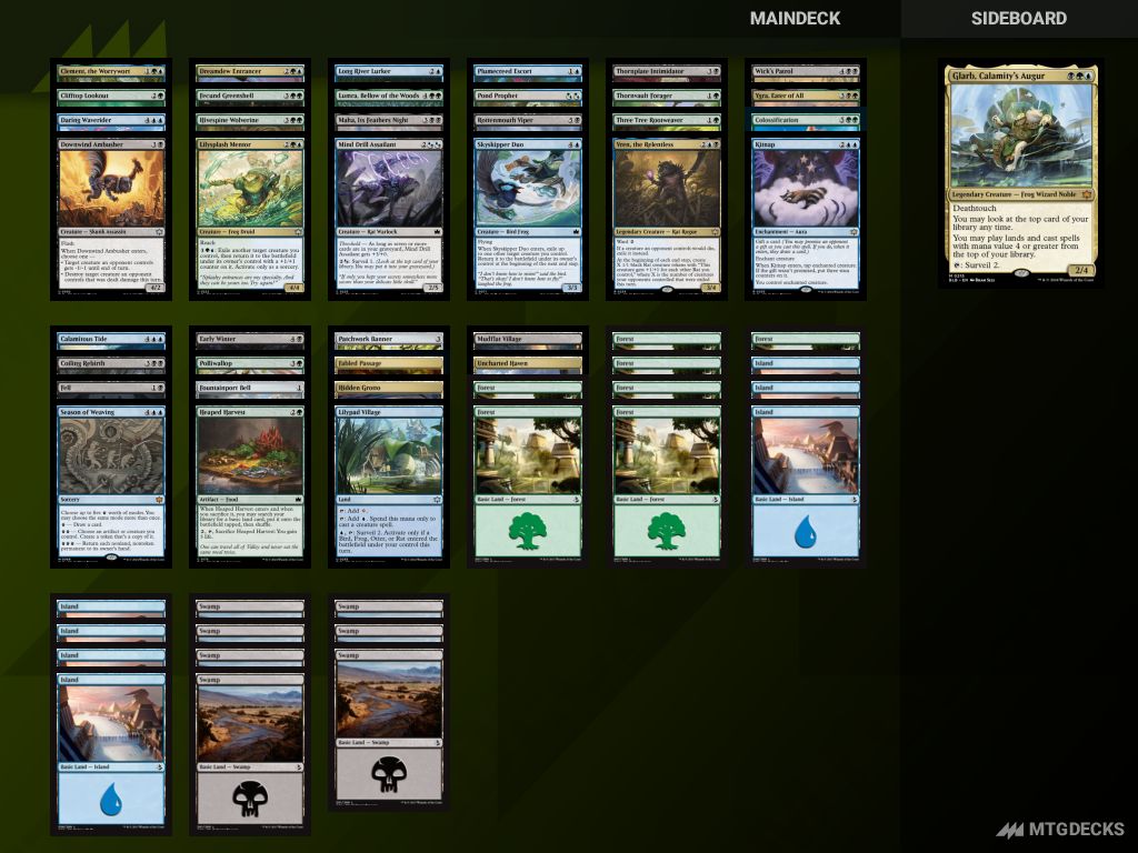 Brawl Bloomburrow Brawl deck by fakeusernameforschool • MTG DECKS