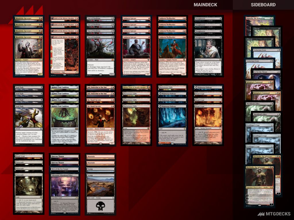 Arena Explorer Rakdos Aggro deck by madoka hajime • MTG DECKS