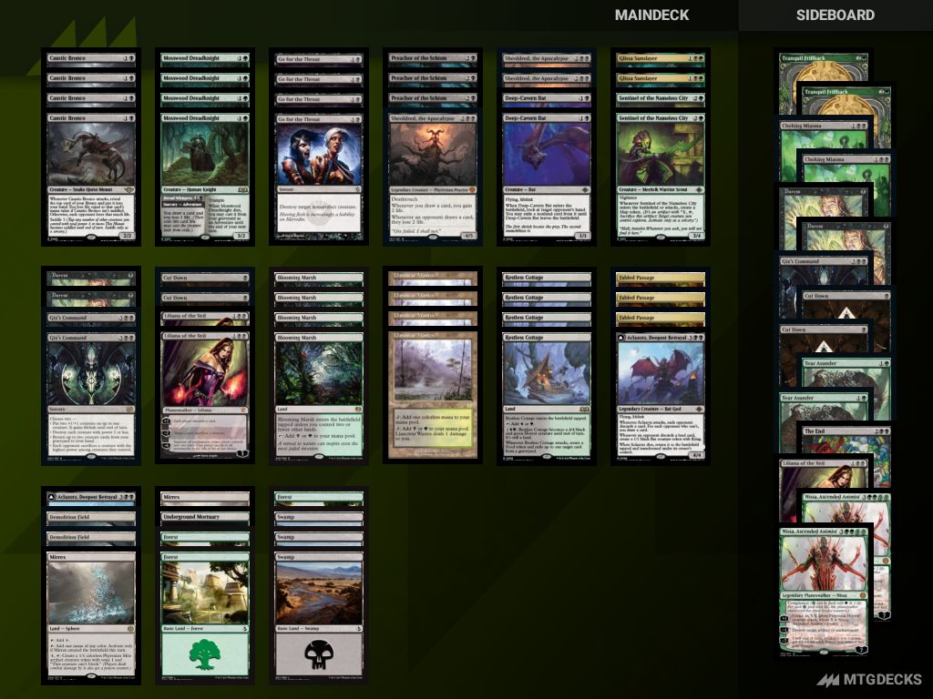 Standard BG Aggro deck by Inamura Naoki • MTG DECKS