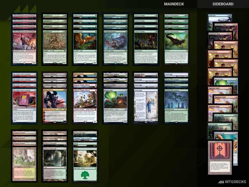 MTG Modern Asmo Food - 210 top decks • MTG DECKS