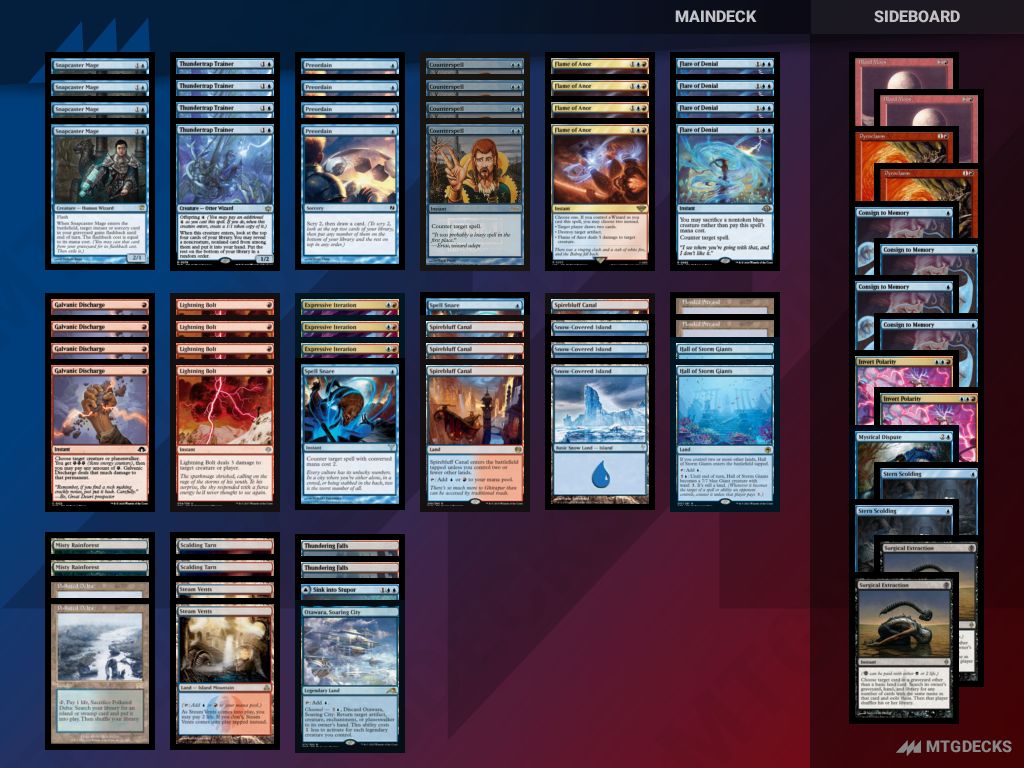 Modern Bloom Moon with Otters deck by manacymbal • MTG DECKS