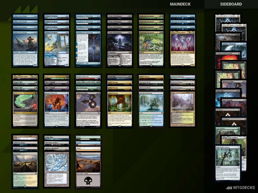 MTG Standard Bloomburrow 4 Color Emergence top decks • MTG DECKS