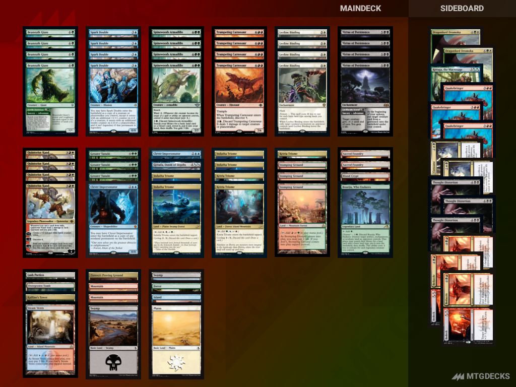 Pioneer Quintorius Combo deck by PersecutoreS • MTG DECKS