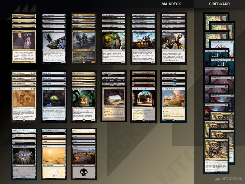 MTG Pioneer Rally the Ancestors top decks • MTG DECKS