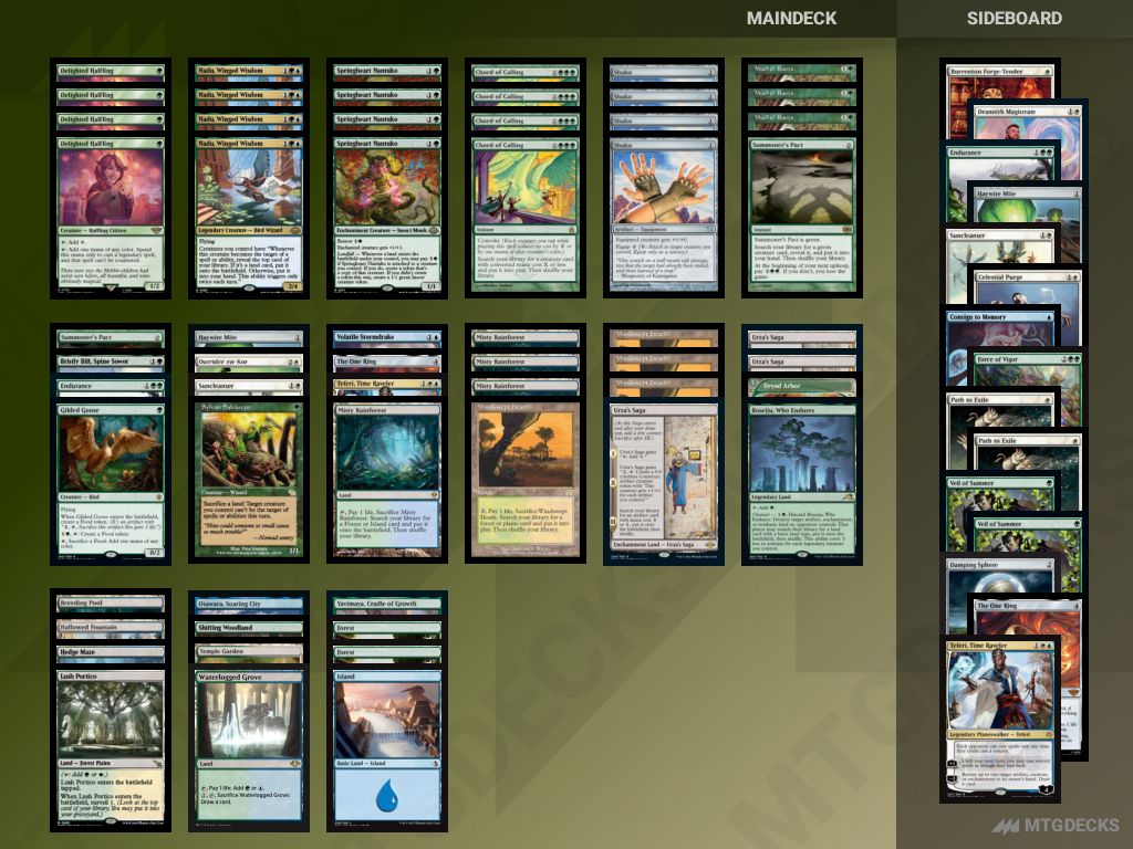 Modern Nadu Combo deck by Sakamoto Kazuma • MTG DECKS