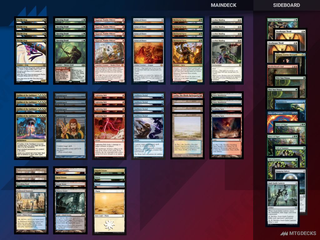 Modern Domain Zoo deck by sugawara michihisa • MTG DECKS