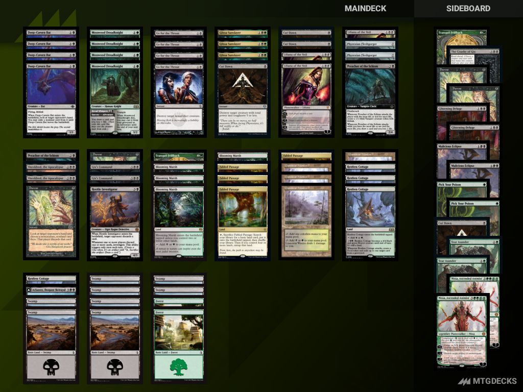 Standard BG Aggro deck by ヒラキ タクマ • MTG DECKS