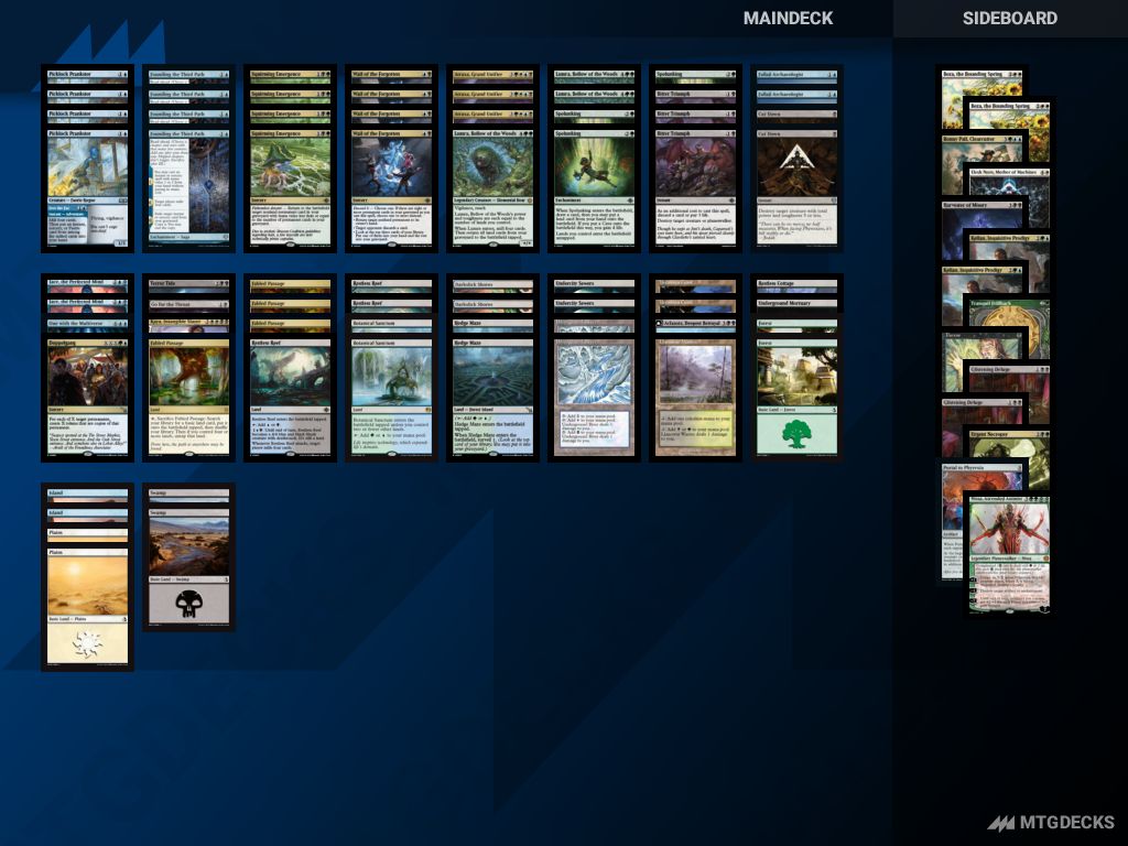 Arena Standard 4 Color Lumra deck by AliEldrazi • MTG DECKS