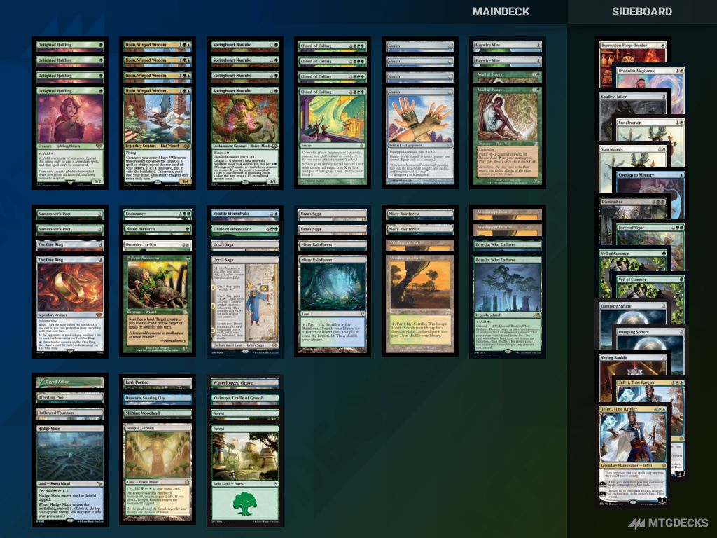 Modern Nadu Combo deck by Inamura Naoki • MTG DECKS