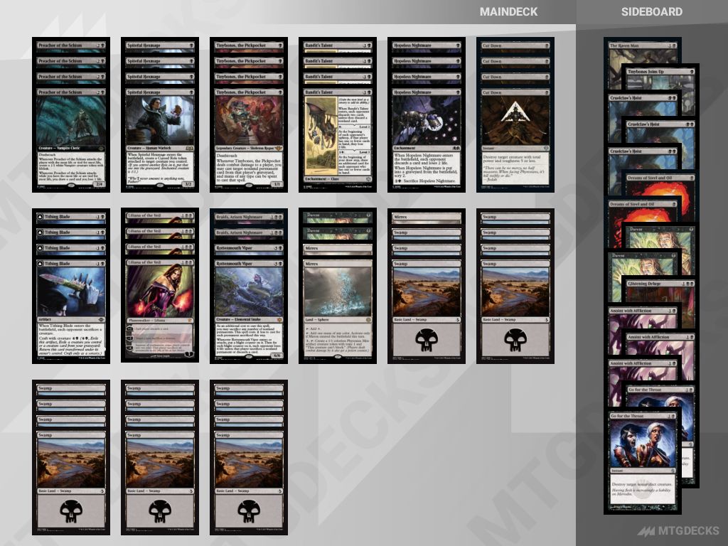 Arena Standard [S] B Sac deck by ggqq • MTG DECKS