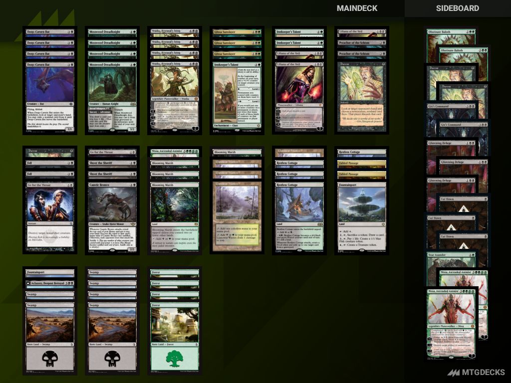 Standard BG Aggro deck by Ohkuma Shion • MTG DECKS