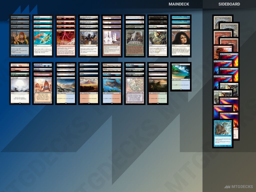 Old-school The Deck deck by Felix Widrig • MTG DECKS