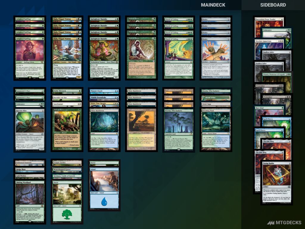 Modern Nadu Shuko Combo deck by Pugface • MTG DECKS