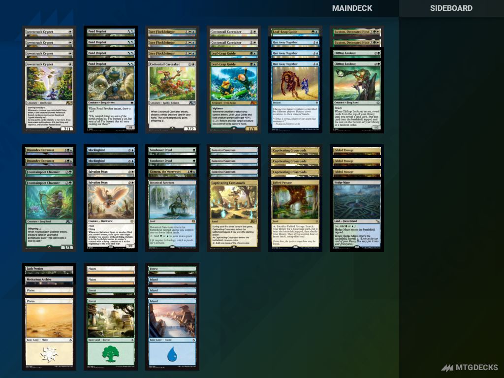 Arena Other ?=?Loc/Decks/Precon/Alchemy_BLB_Frog deck by Serioustoast ...