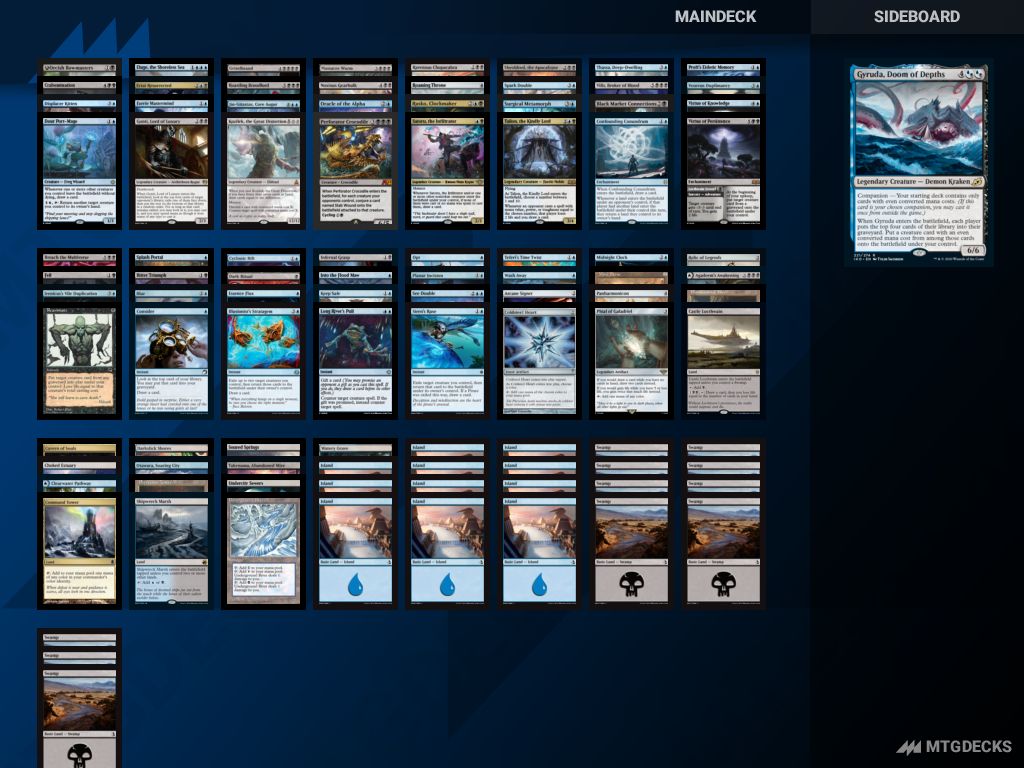 Historic-Brawl Gyruda, Doom of Depths - Clones/Blink deck by DeadCards ...