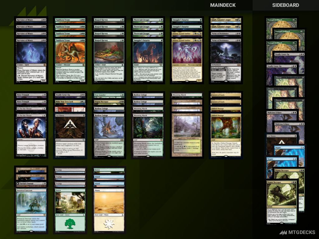 Standard 4 Color Surprise deck by Feitosa • MTG DECKS