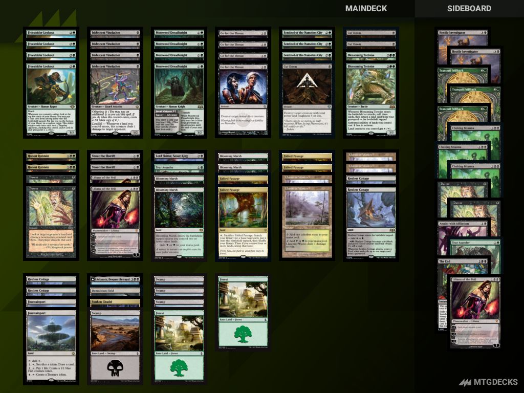 Arena Standard S VINELASHER deck by cjeffcoatjr • MTG DECKS