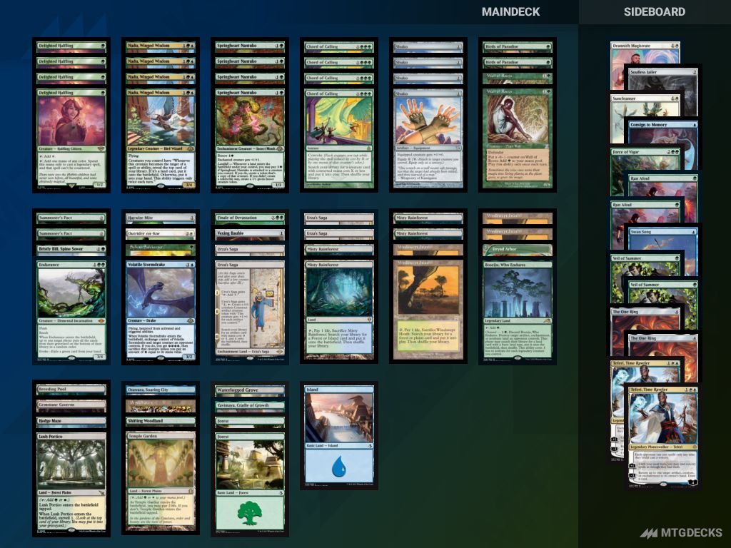 Modern Nadu Shuko Combo deck by triosk • MTG DECKS
