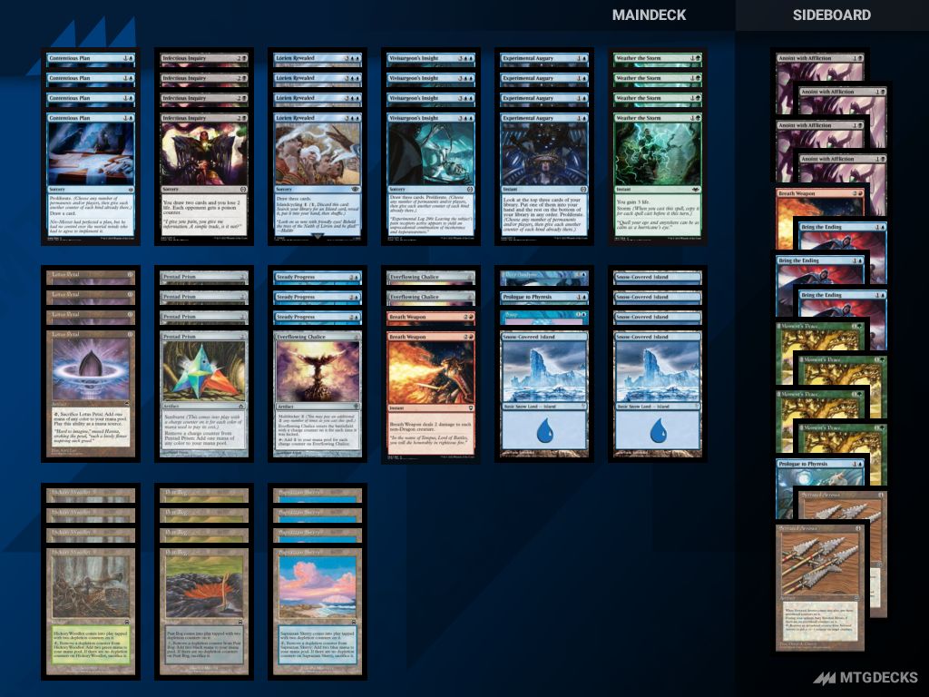 Pauper Four-color Combo deck by degal • MTG DECKS