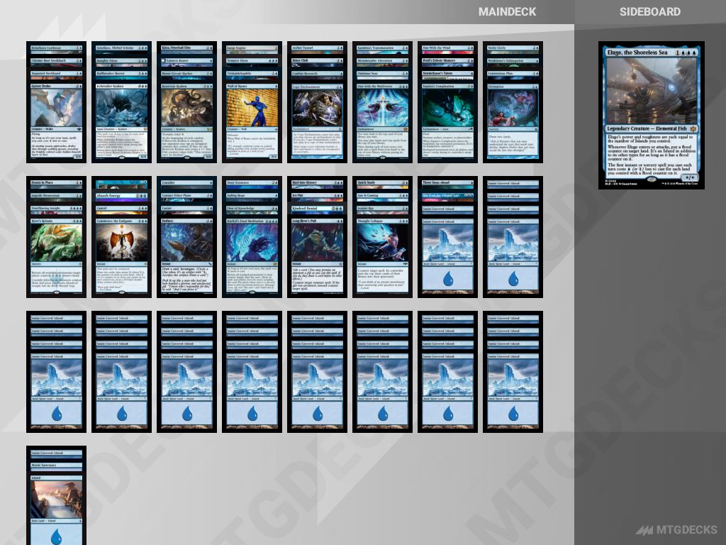 Historic-Brawl Shoreless sea 1 deck by Picklegoon • MTG DECKS