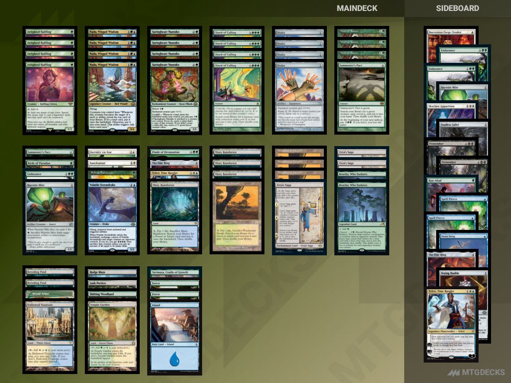 Modern Nadu Shuko Combo deck by Varo • MTG DECKS