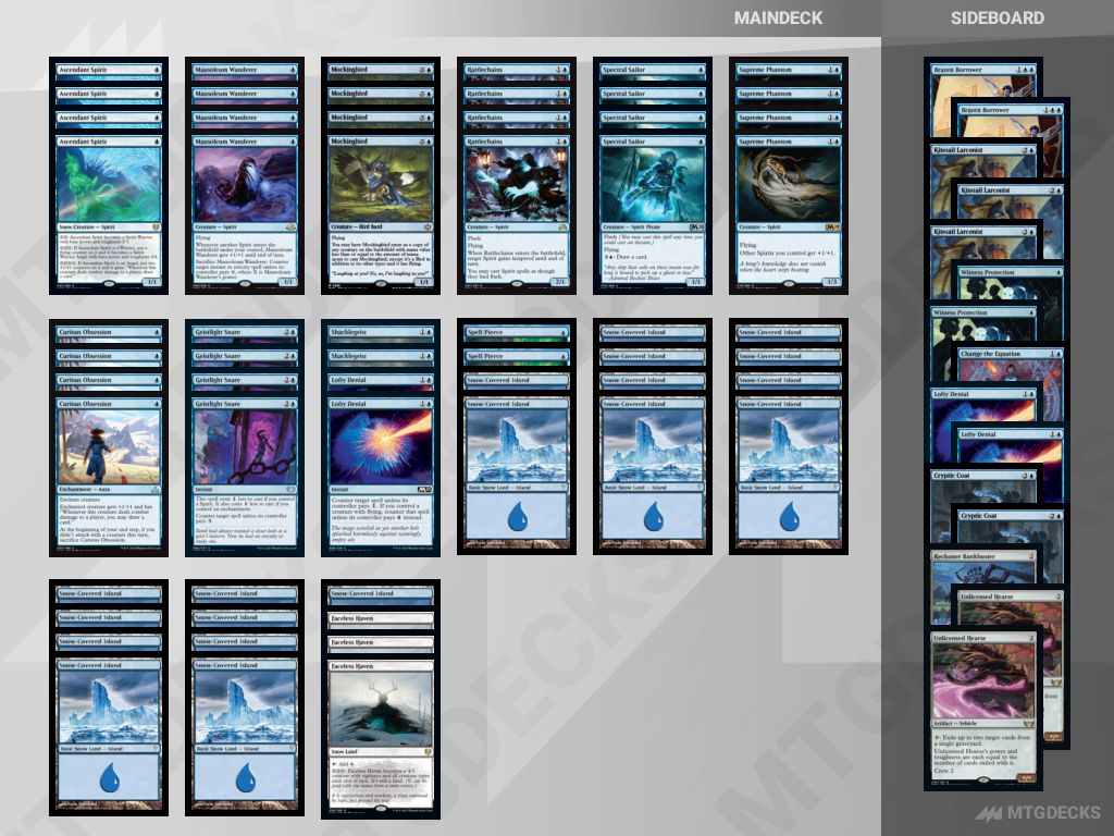 Pioneer Spirit deck by Suzuki Motohiro • MTG DECKS