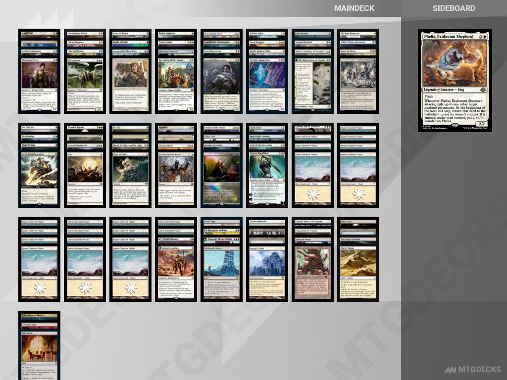 Duel-Commander dog phelia deck by tavernier35160 • MTG DECKS