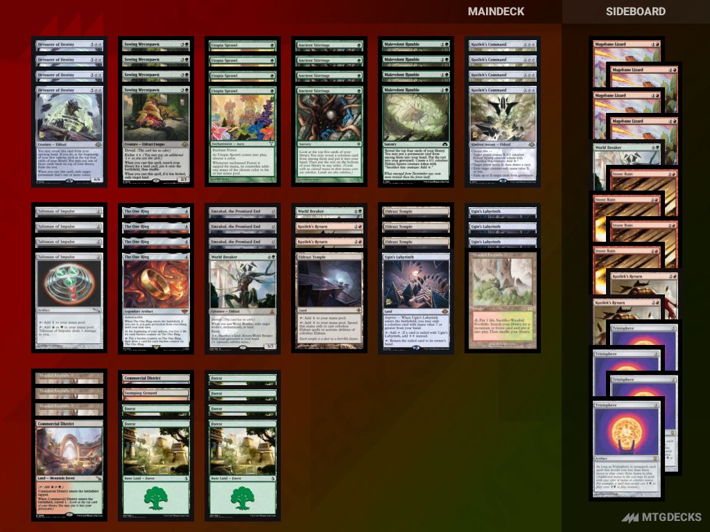 Modern Eldrazi Ramp deck by yriel • MTG DECKS