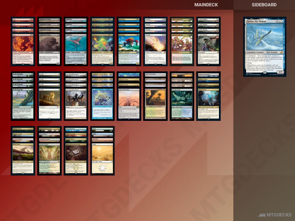 MTG Timeless 5 Color Yorion top decks • MTG DECKS