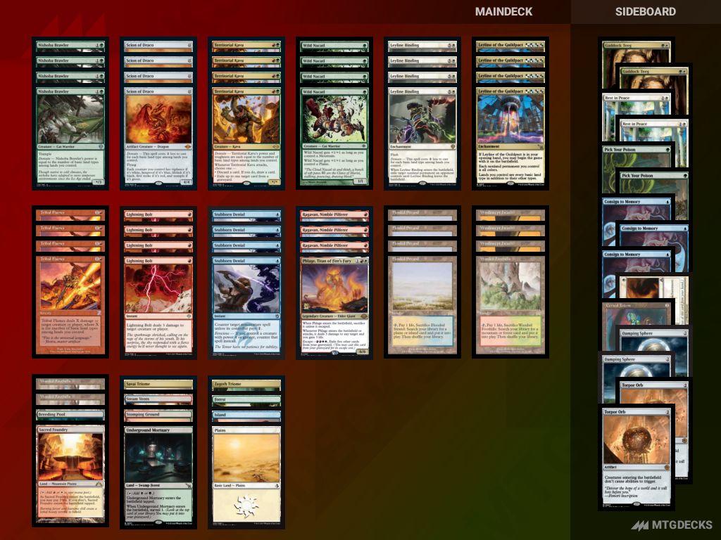 Modern Domain Zoo deck by Yamamoto Hayato • MTG DECKS