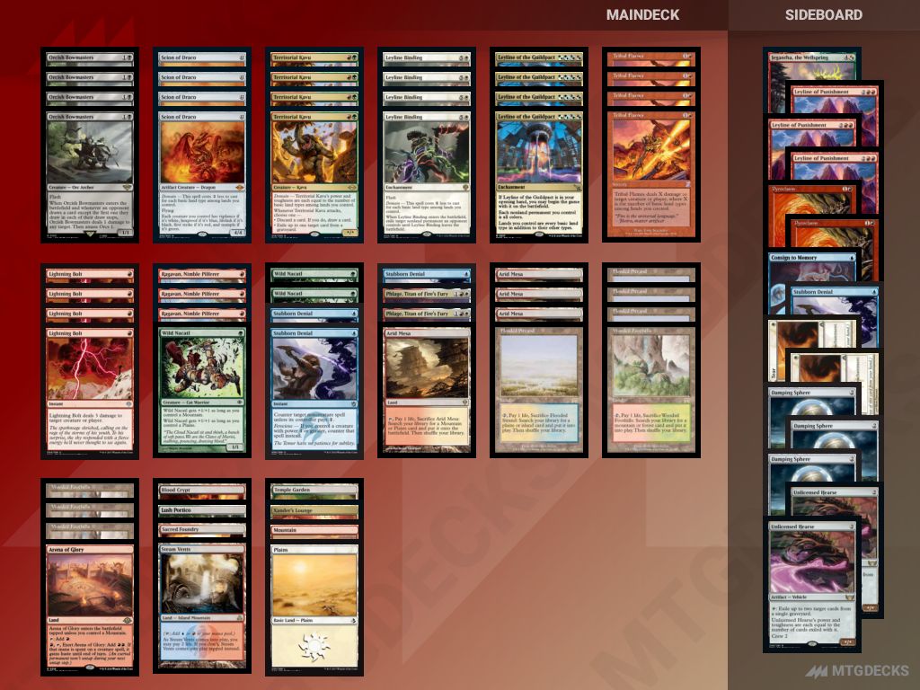 Modern Domain Aggro deck by Falconrye • MTG DECKS
