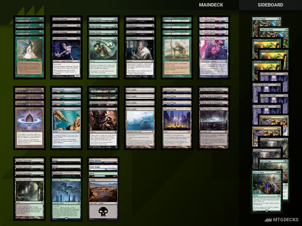 Legacy Dark Depths deck by DarkDepthsAniki • MTG DECKS
