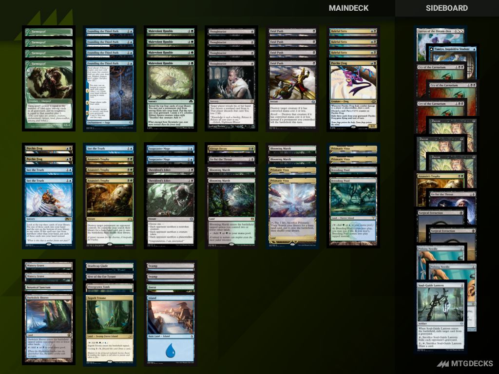 Arena Timeless Sultai Founding deck by Kwestor • MTG DECKS