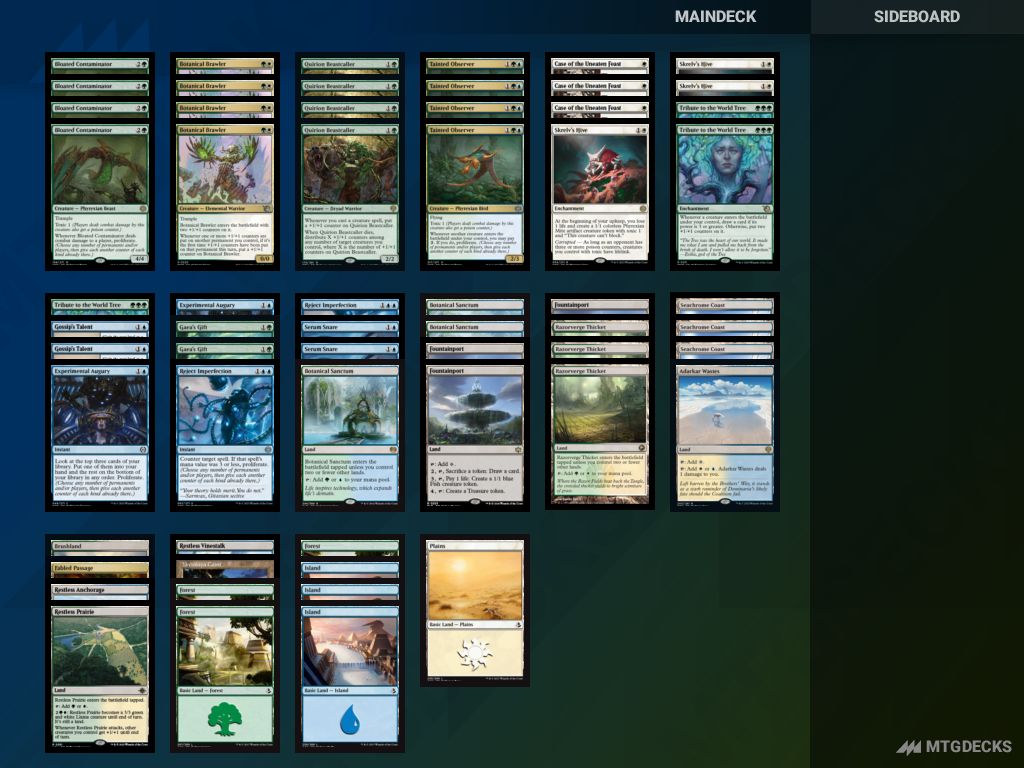 MTG Standard Bloomburrow Bant Counters top decks • MTG DECKS