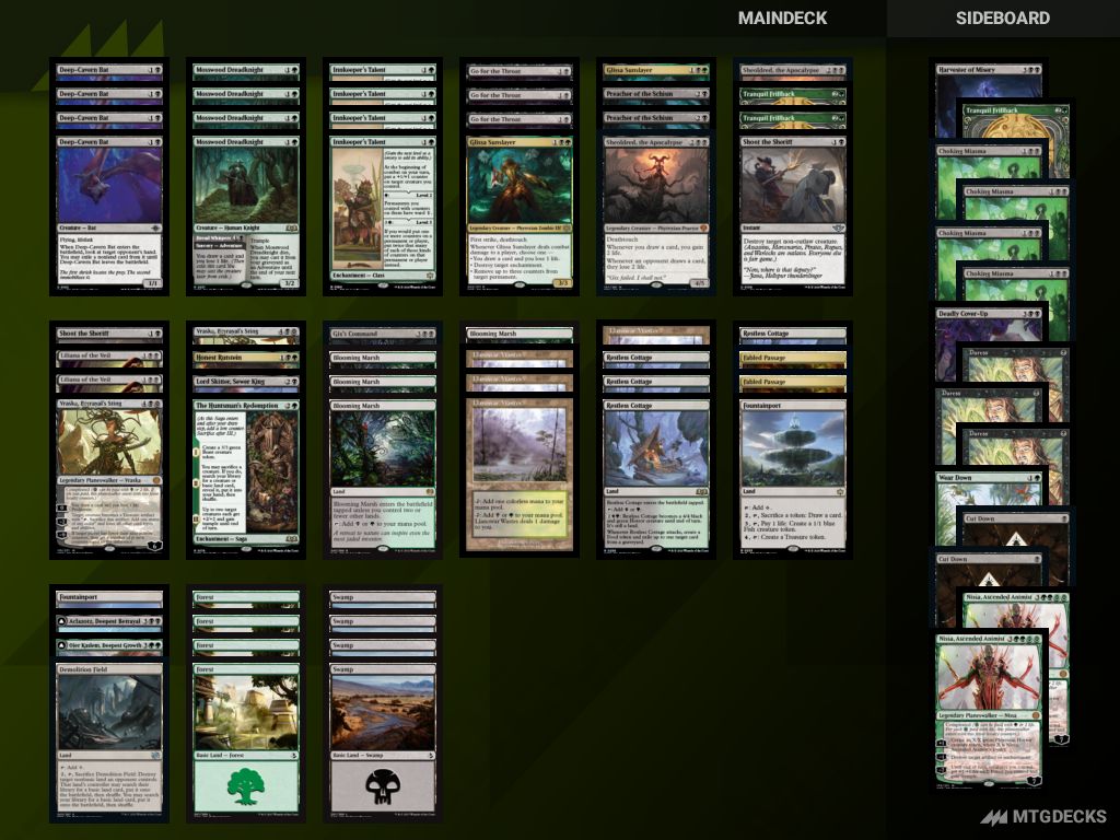 Standard BG Aggro deck by Kaneko Yuki • MTG DECKS