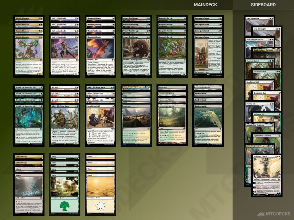 Arena Standard FB Talent Counters deck by JimDavisMTG • MTG DECKS