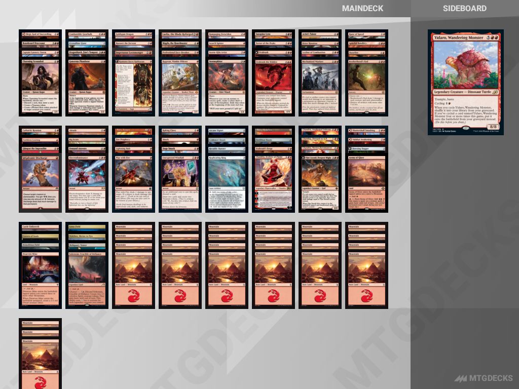 Historic-Brawl Godzilla, Doom Inevitable deck by DeadCards • MTG DECKS