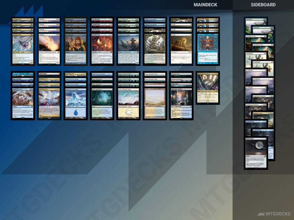 Modern Bant Control deck by WillS1 • MTG DECKS
