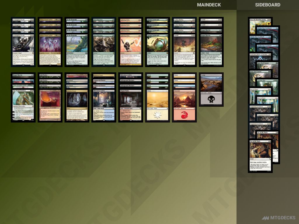 Arena Standard S Cornucopia Ramp deck by adrik • MTG DECKS