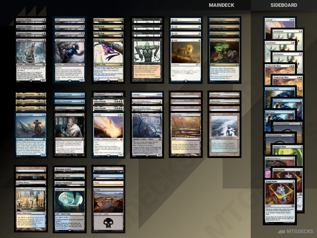 Arena Timeless 4 Color Scam deck by Wulfy Panda • MTG DECKS