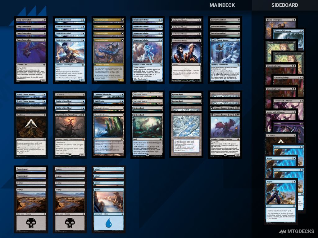 Standard UB Aggro deck by Oyama Takafumi • MTG DECKS